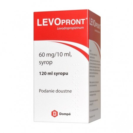 Levopront, 60mg/10ml, syrop, 120ml, ANGELINI PHARMA - Apteka ...