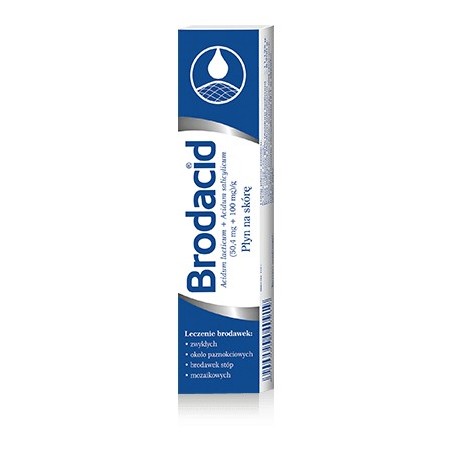 Brodacid, płyn na brodawki, 8g, INCO-VERITAS - Apteka Internetowa CUD